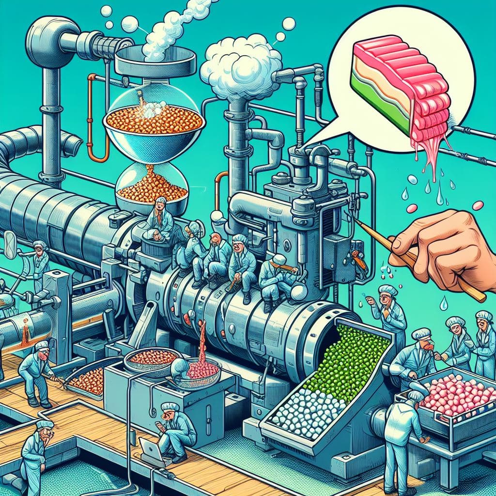 Die Kaugummiherstellung: Von Grundzutaten bis zur Innovation