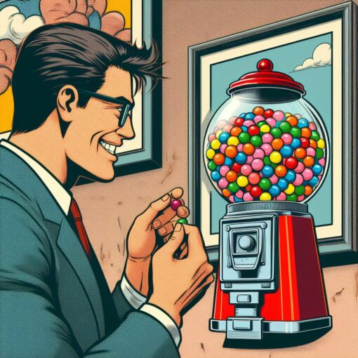 Geschichte des ersten Kaugummis der Welt (Adams Chewinggum)